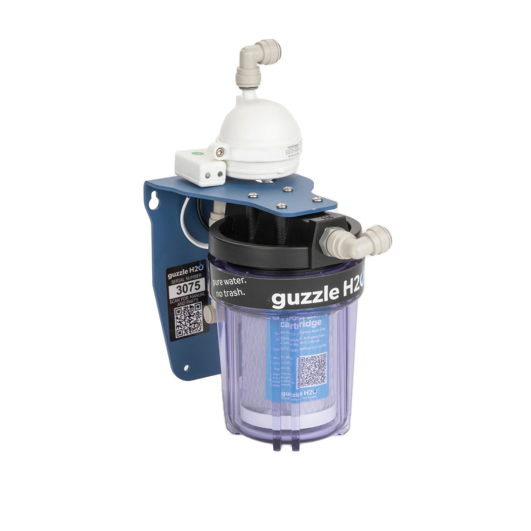 Guzzle H2O Stealth - Water Filtration & Purification System